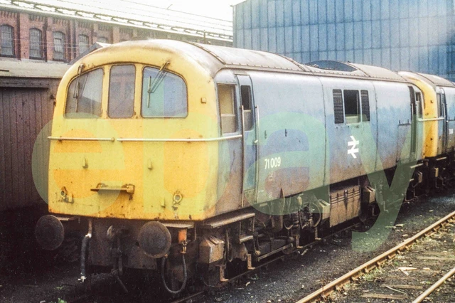 UK RAILWAY PHOTOGRAPH of Class 71 Locomotive 71009. RM71-09 £1.70 ...