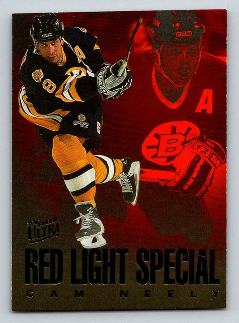 1995-96 ULTRA RED Light Specials #7 Cam Neely (ref 185898) $1.39 - PicClick