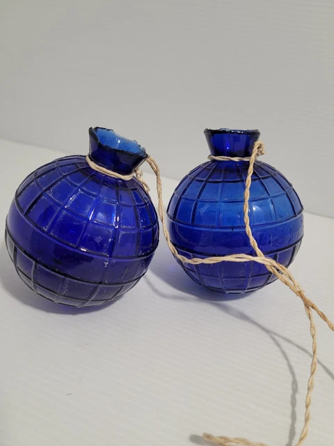 ANCIENNES BOULES de tir en verre glass target ball Bogardus Glass Ball ...