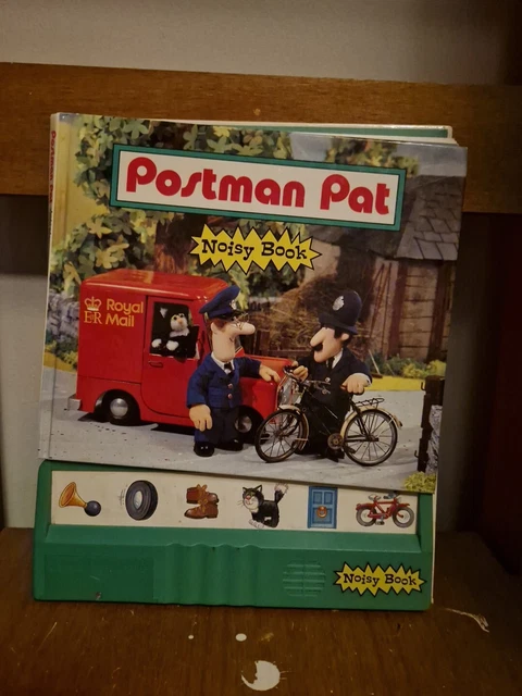 POSTMAN PAT HARDCOVER Noisy Book by John Cunliffe & Ivor Wood Vintage ...