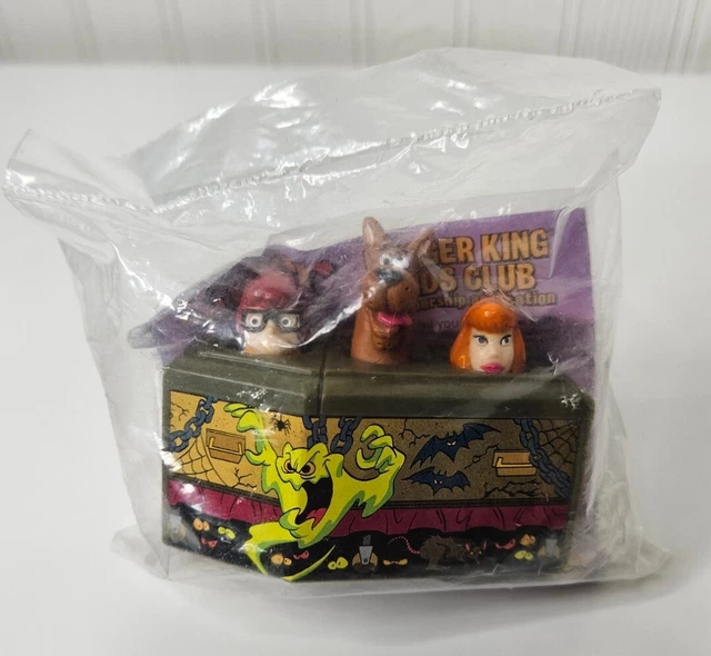VINTAGE 1996 BURGER King Cartoon Network Scooby-Doo Rolling Coffin Toy ...