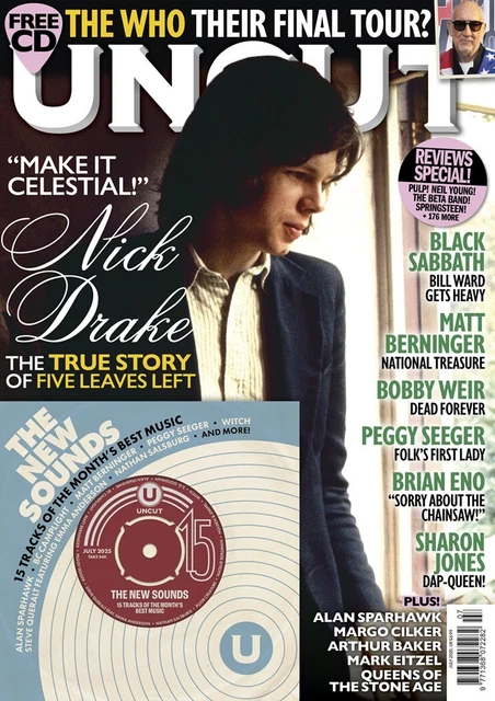 UNCUT MAGAZINE JULY 2025 - Nick Drake, The Who + Free The New Sounds CD £7.99 - PicClick UK