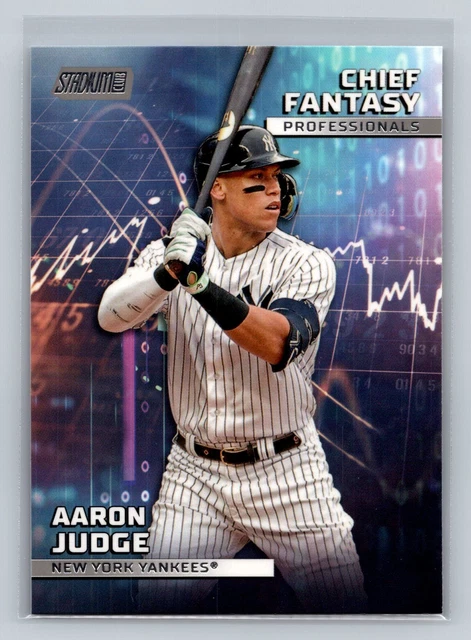 2023 STADIUM CLUB #CFPRO-4 Aaron Judge Chief Fantasy MLB Yankees de New ...