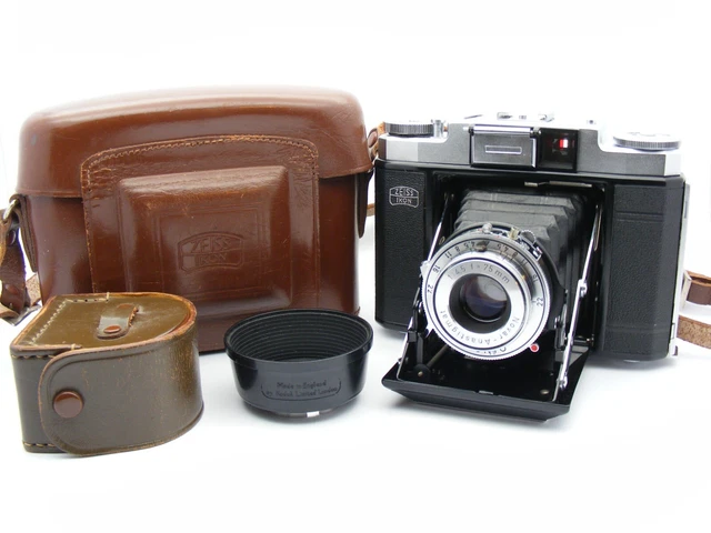 ZEISS IKON NETTAX 513/16 Novar Anastigmat 75mm f4.5 lens Pronto shutter ...