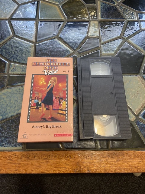 THE BABY SITTERS CLUB VIDEO Stacey’s Big Break #3 1990 VHS Video Tape ...