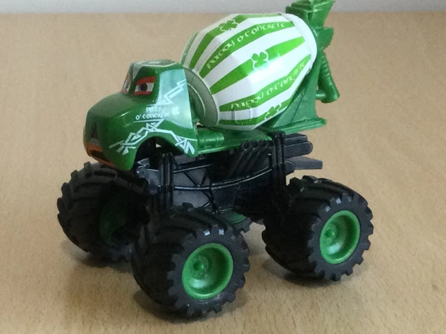 DISNEY PIXAR CARS Monster Truck Paddy Plastica O'concrete EUR 8,15 ...