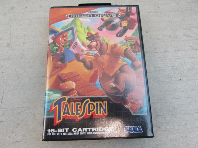 DISNEY'S TALESPIN SEGA Mega Drive Game Boxed with Manual £10.00 ...