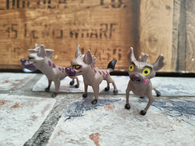 DISNEY LION GUARD Hyenas Figures Cheezi Chungu and Janja £19.95 ...