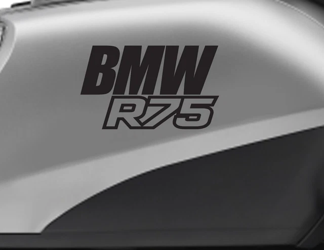 BMW R75 MOTO Logo Pegatinas a Medida Color Pegatina Vinilo - Hasta 18cm ...
