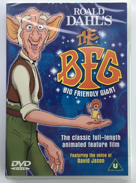 ROALD DAHL’S THE BFG (DVD) (1989) (R2, U cert) ANIMATED (David Jason ...