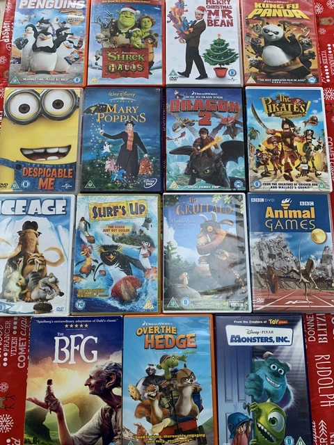 CHILDRENS DVD BUNDLE x 15 Films Disney Mary Poppins, Gruffalo, Ice Age ...