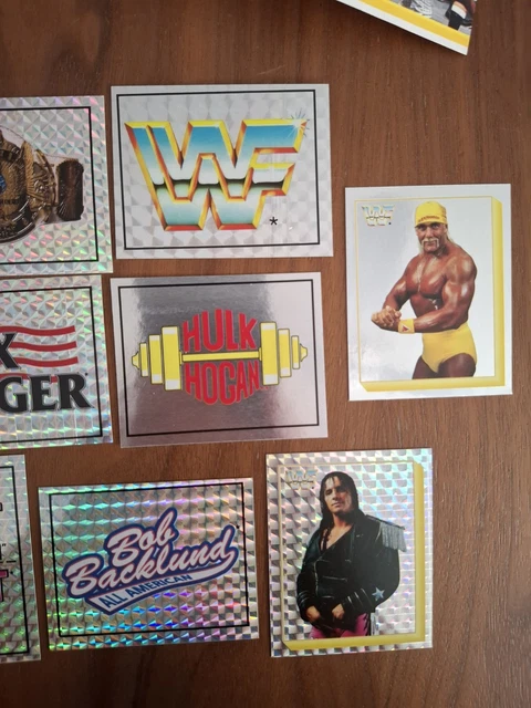 1993 WWF WWE Merlin Set - Wrestling x 300 Stickers Total Pack Fresh ...
