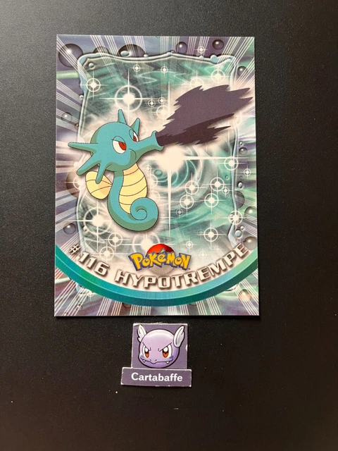 CARTE POKÉMON TOPPS #116 Hypotrempe TV Animation Edition Française NEUF ...