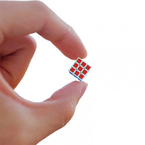 MINI 3X3 CUBE LAB 1CM MINI CUBE BLUE (THE WORLDS SMALLEST CUBE) $8.99 ...