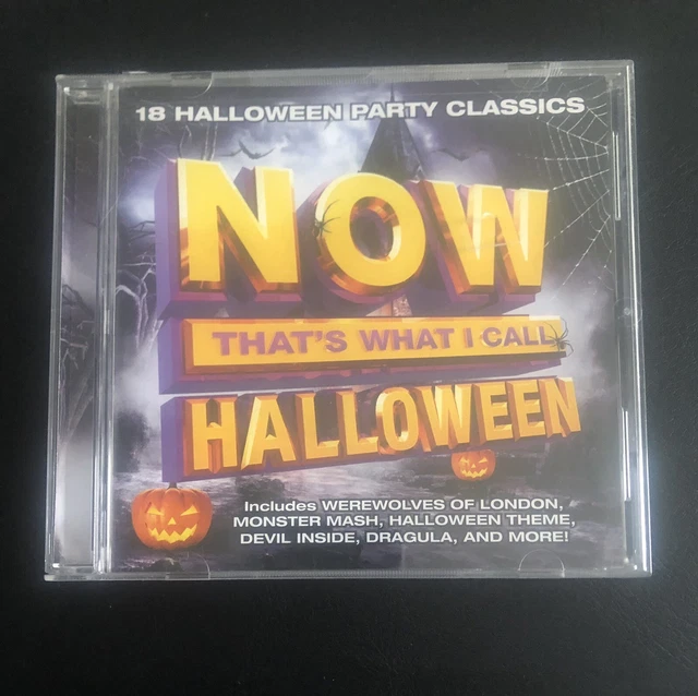 NOW THAT'S WHAT I Call Halloween Cd - 18 Track Vgc Party Cd £4.99 ...