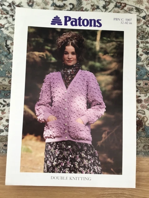 PATONS KNITTING PATTERN DK, Original Pattern £3.50 - PicClick UK