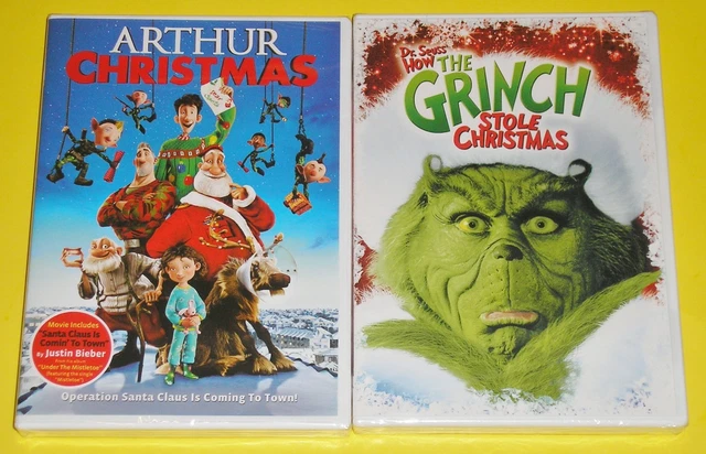 HOLIDAY DVD LOT - Dr. Seuss' How the Grinch Stole Christmas NEW Arthur ...