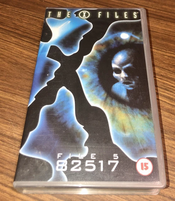 VHS THE X Files “FILE 5 82517”. David Duchovny & Gillian Anderson. 15 ...