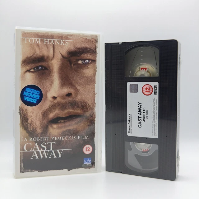 CAST AWAY VHS New and Sealed Video Tape Tom Hanks (2000) £13.99 - PicClick UK