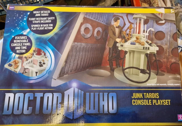 DOCTOR WHO JUNK Tardis Console Playset Box Opened But Items Are ...
