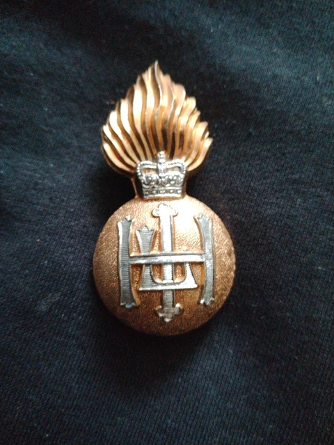 ROYAL HIGHLAND FUSILIERS Anodised Cap Badge #1 £9.71 - PicClick UK