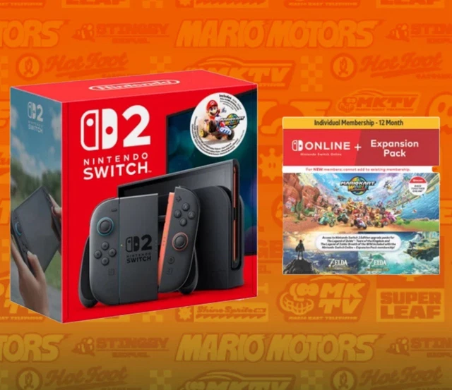 NINTENDO SWITCH 2 Console + Mario Kart World Bundle -SHIPS SAME DAY- $984.80 - PicClick CA