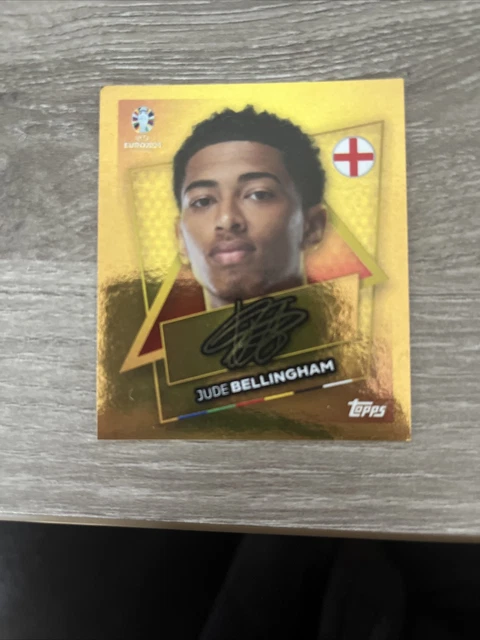 TOPPS EURO 2024 Stickers / Jude Bellingham Signature Card £0.99 ...