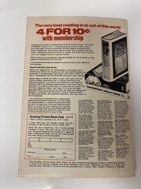 1ST ISSUE ISAAC Asimov's Science Fiction Magazine Spring 1977 Pulp ...