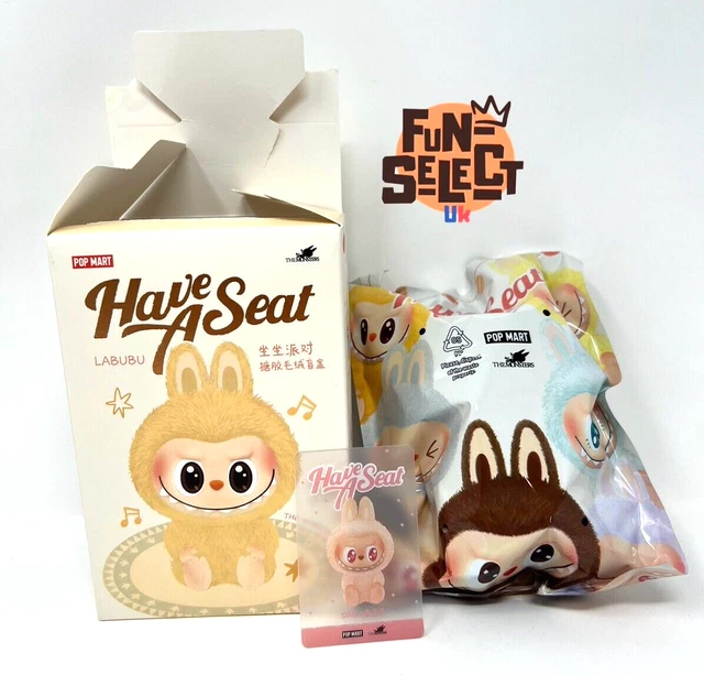 THE MONSTERS LABUBU Have A Seat Pink DADA bought from Pop Mart UK ...