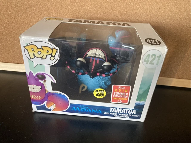 TAMATOA GLOW IN The Dark GITD, Moana Disney Funko Pop! #218 £55.00 ...