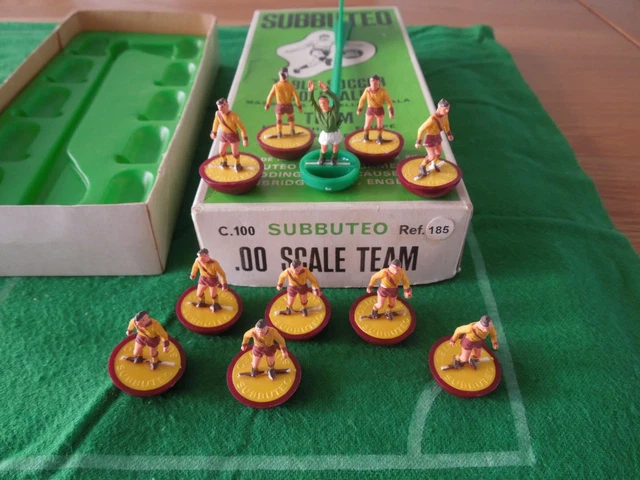 VERY RARE HW Subbuteo Football Team Ref 185 Motherwell Mint Condition ...