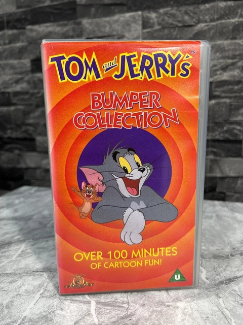 TOM AND JERRY'S Bumper Collection UK PAL VHS 2-Tape VIDEO Box Set 1998 ...