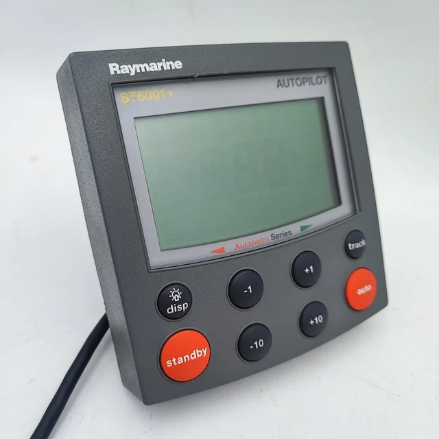 RAYMARINE ST6001+ AUTOPILOT Control Head Unit E12098 Smartpilot Boat ...