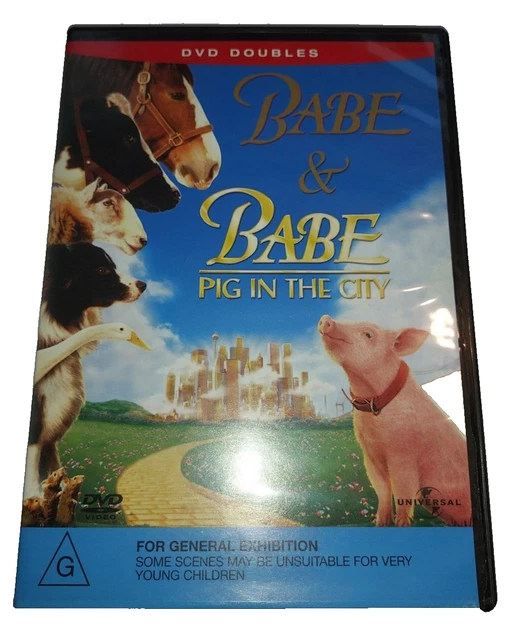 DVD: BABE + Babe | Pig In The City Kids Animation, 2-disc Set PAL ...