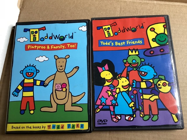 TODDWORLD: TODD’S BEST Friends & Platyroo Family Too world Dvds $19.63 ...