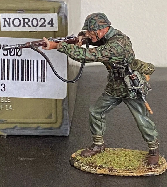 WW2 FIRST LEGION German NOR024 Waffen Panzer Grenadier Standing Firing ...