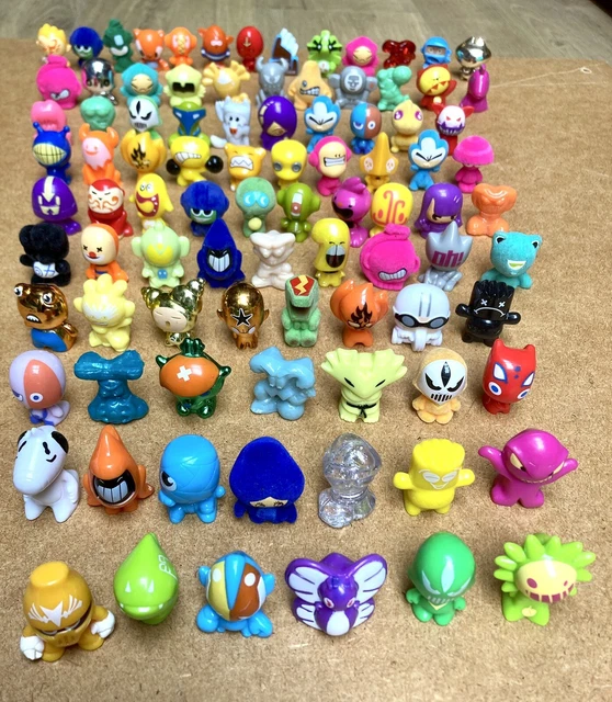 BIG BUNDLE OF 90 GoGos Crazy Bones Collectable Mixed Figures £25.00 ...