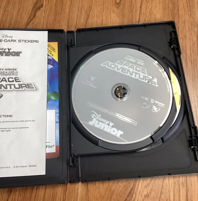 DISNEY JUNIOR MICKEY Mouse Clubhouse Space Adventure DVD + Digital Disc ...
