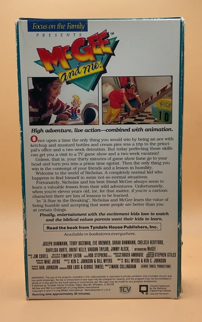 MCGEE AND ME! A Star in the Breaking VHS **Buy 2 Get 1 Free** £2.99 ...