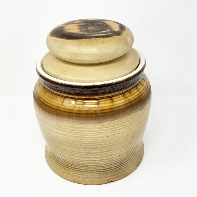 VINTAGE BEAUCEWARE POTTERY Storage Jar Decor Tableware By Philippe ...