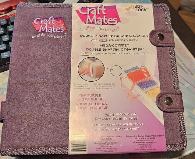 CRAFT MATES BEAD Organizer and Plastic Storage Containers for Crafts ...