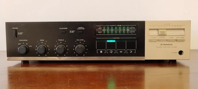 PIONEER SA-530 OTTIMO amplificatore stereo classico vintage con ...