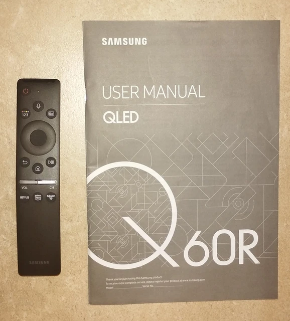 ORIGINAL FERNBEDIENUNG SAMSUNG Smart TV QLED Q60R BN59-01312B Remote ...