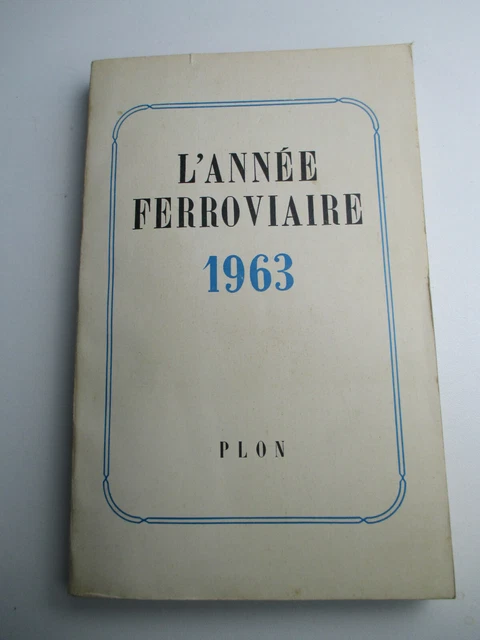 1963 PLON BOOK Trains Rail SNCF Railways £15.37 - PicClick UK