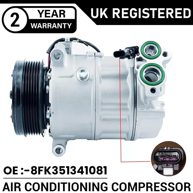 AIR CON A/C Conditioning Compressor For Jaguar Xf X250 2.2 D 2011-2015 C2Z13666 £174.99 ...