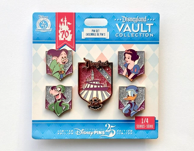 2025 DISNEYLAND 70TH Anniversary Vault Collection Tomorrowland Set LE ...