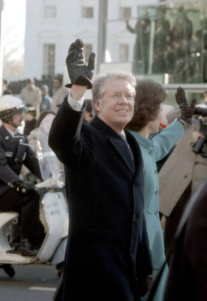 PRESIDENT JIMMY CARTER and First Lady Rosalynn Carter 1977 Old Photo 12 ...