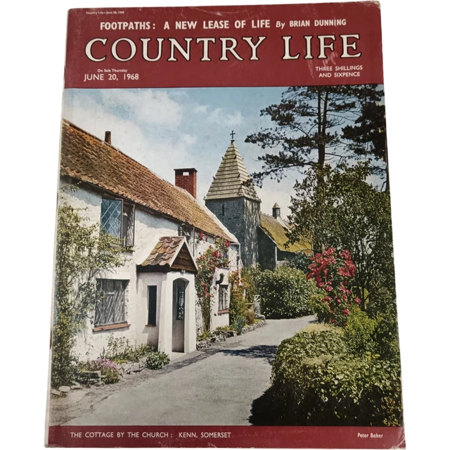 COUNTRY LIFE MAGAZINE June 20 1968 Footpaths A New Lease Of Life ...
