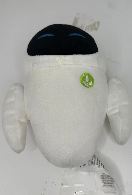 DISNEY STORE PIXAR Wall-E Wall E Eva Eve Small Plush Robot 7" Swivel ...