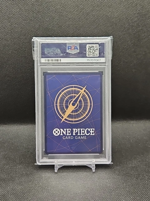 MONKEY D LUFFY One Piece OP03 Wanted Poster Japanese Graded PSA 10 #12 ...